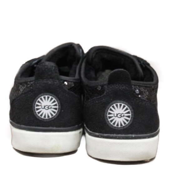 UGG | Shoes | Ugg Laela Black Suede Sequin Sneakers Size 6 | Poshmark